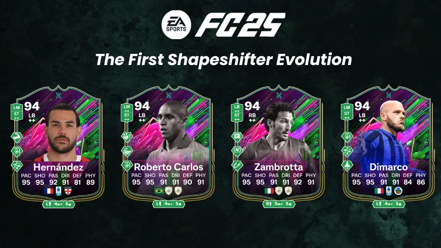 FC 25 The first Shapeshifter Evolution: Best Players, All Upgrades & More